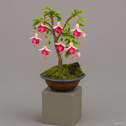 200pcs Mixed Color Mini Fuchsia Bonsai Begonia Flowers Indoor Miniature ...