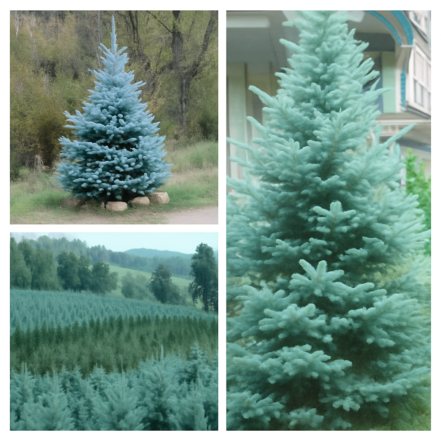 100 Pcs Blue Spruce Pine Seeds Pack - BestSeedsOnline.com - Free ...