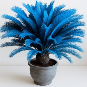 10 Pcs Rare Blue Mini Sago Palm Seeds - BestSeedsOnline.com - Free ...