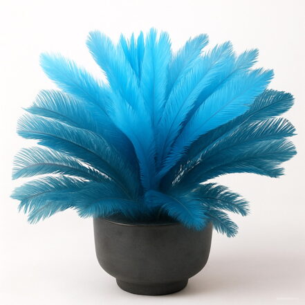 10 Pcs Rare Blue Mini Sago Palm Seeds - BestSeedsOnline.com - Free ...