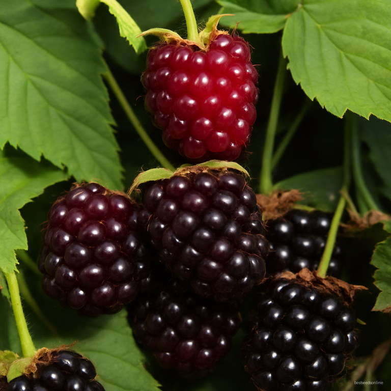 200pcs Luscious Raspberry Fruit Seeds Pack - BestSeedsOnline.com - Free ...
