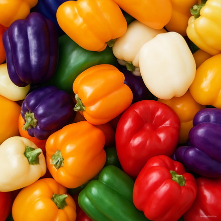 Colorful Mixed Sweet Bell Pepper Seeds 50pcs - BestSeedsOnline.com ...