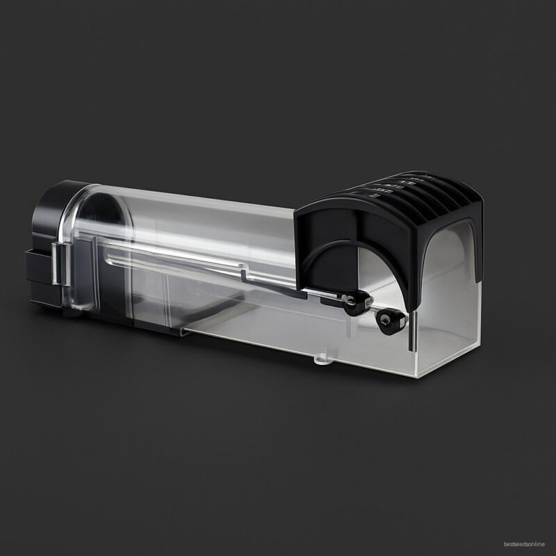 Humane No Kill Mouse Trap Clear Plastic Reusable Rodent Catcher ...