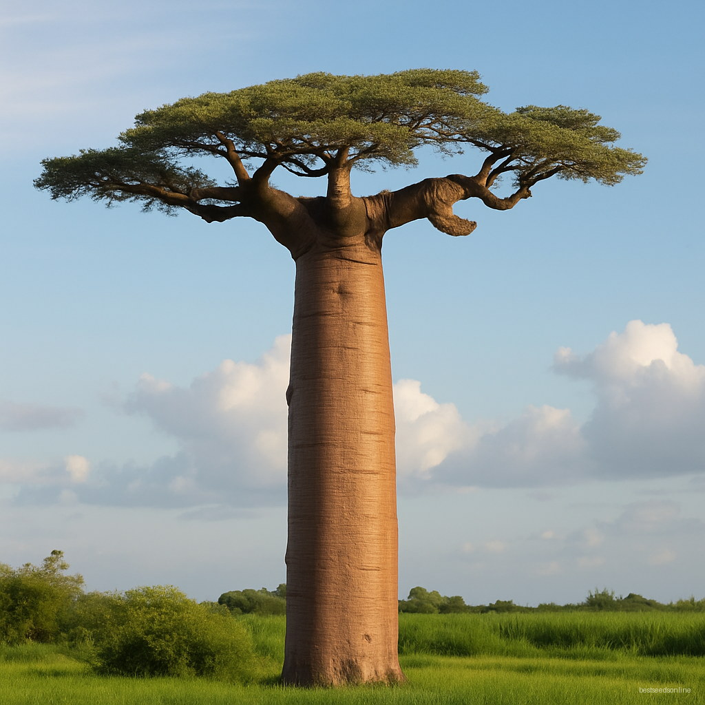 100% High-quality Baobab Potted Plant Tropical Garden 1pcs Pack Seeds ...