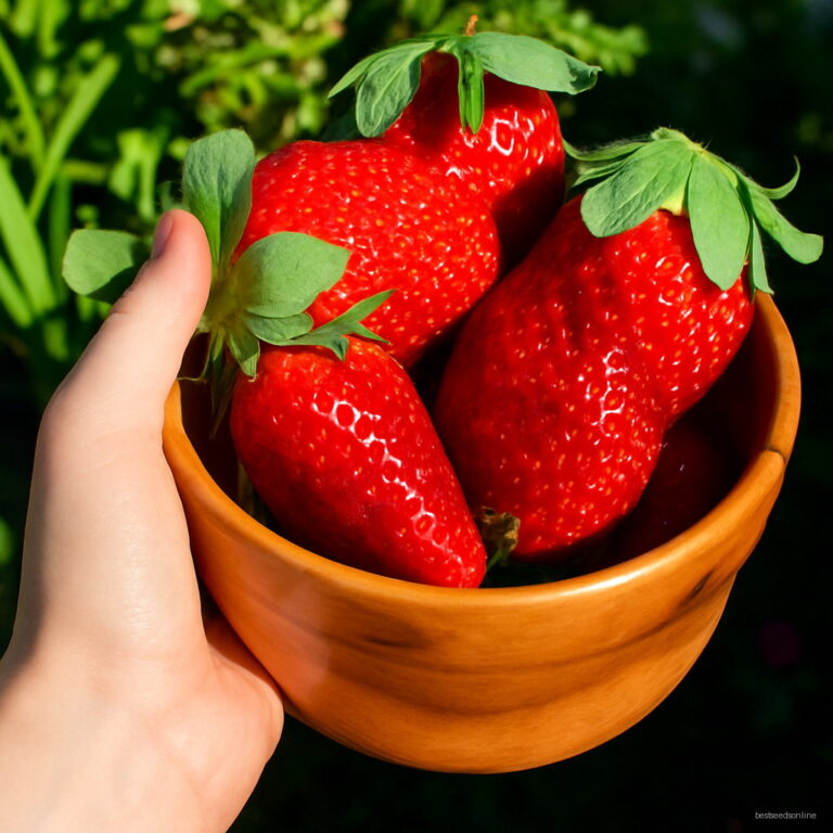 500pcs Organic Giant Strawberry Seeds Nongmo - BestSeedsOnline.com ...