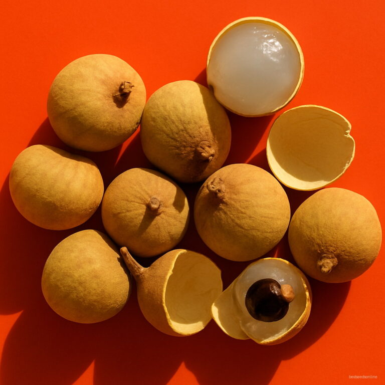 Organic Sweet Longan Tree Seeds 5pcs - BestSeedsOnline.com - Free ...