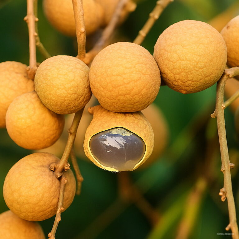 Organic Sweet Longan Tree Seeds 5pcs - BestSeedsOnline.com - Free ...