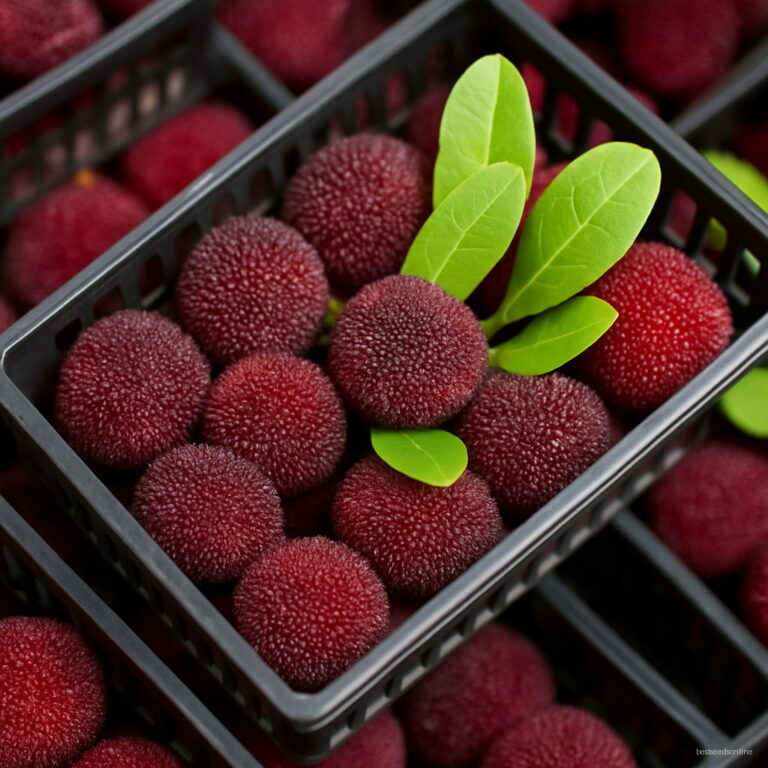 Waxberry Organic Red Bay Fruit Seeds 5pcs - BestSeedsOnline.com - Free ...