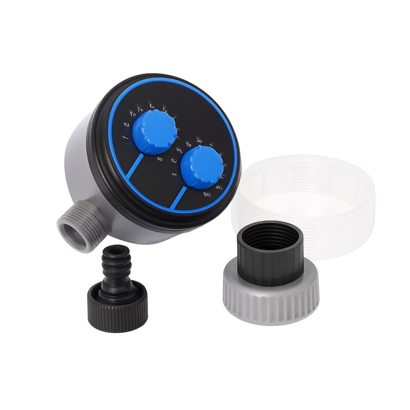 Garden Irrigation Controller With Rain Sensor Ball Valve Timer ...