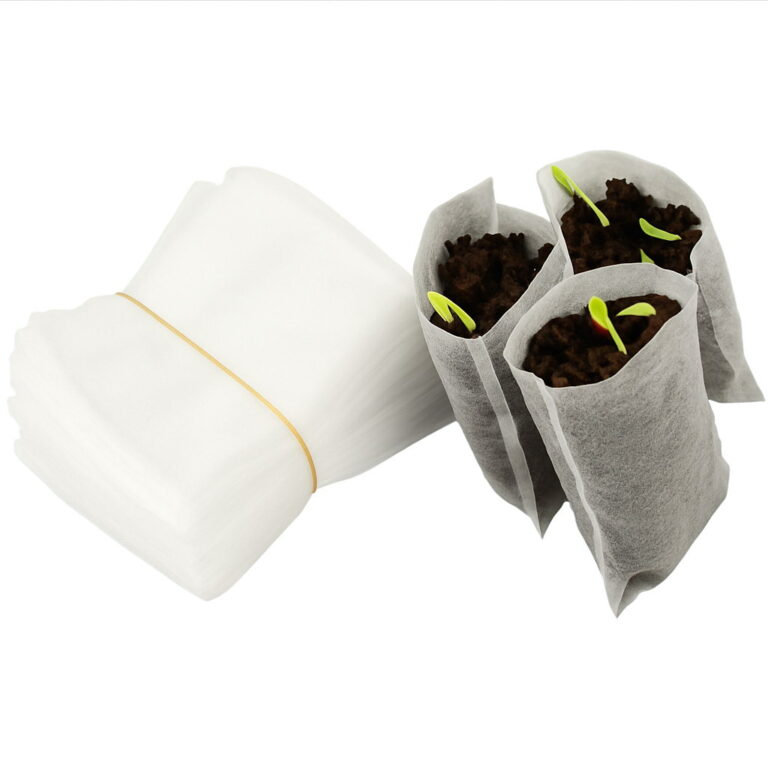 100pcs Ecofriendly Nonwoven Fabric Seedling Bags For Garden Planting ...